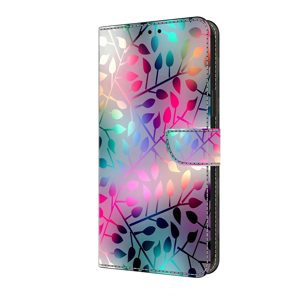 Printed Lion Horse Flower Wallet Phone Case For Oneplus 10 11 Pro 10T ...