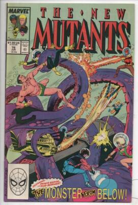 NEW MUTANTS #76, VF/NM Sub-Mariner, Marvel 1983 1989, more in store | eBay