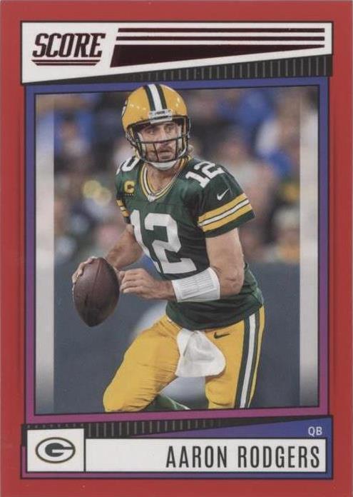 2022 Score - Aaron Rodgers #96 Red for sale online | eBay