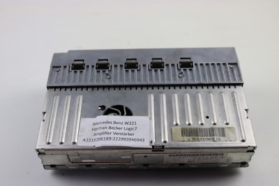 Mercedes W221 Harman Kardon Verstärker A2218706189 Pro Logic 7 ...