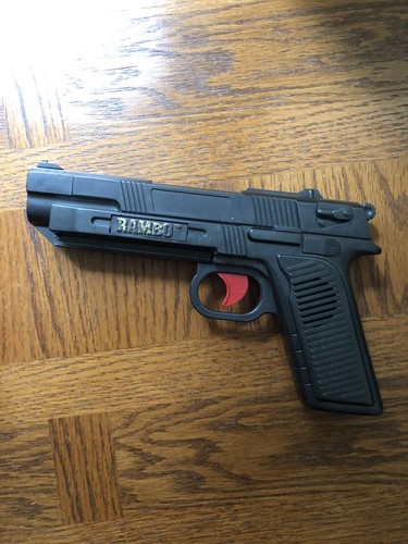 Rambo Arco 1980s Vintage Plastic Toy Gun 45mm Dark Grey | eBay
