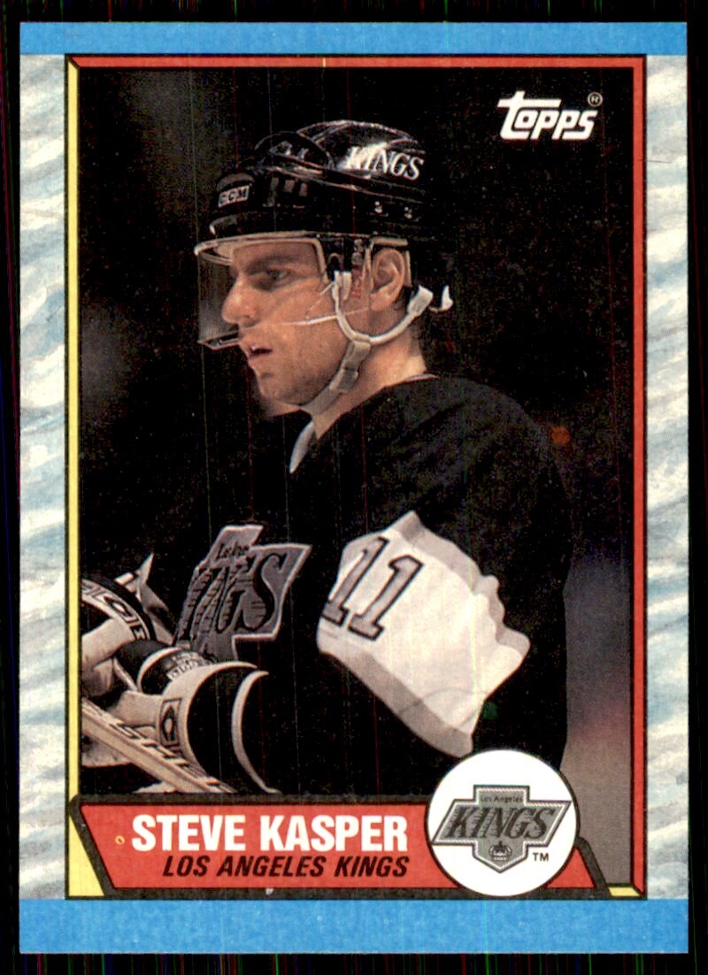 1989-90 TOPPS STEVE KASPER LOS ANGELES KINGS #194 | eBay