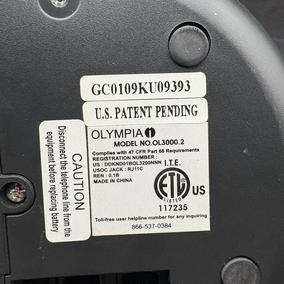 Olympia Info Globe Digital Caller ID Real-Time Clock Scrolling Message ...