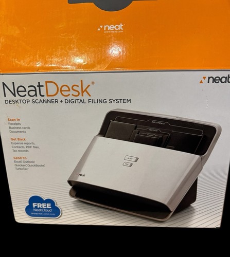NEW NeatDesk Desktop Scanner & Digital Filing System Factory Sealed | eBay