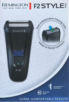 Remington F2002 F2 Style Mens Cordless Electric Foil Shaver Razor Pop ...