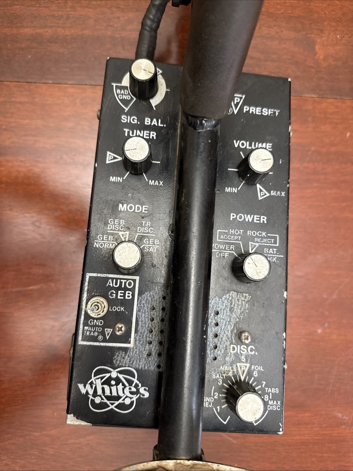 White's 6000/Di PRO SL Metal Detector Blue Max Deep Scan 950 | eBay