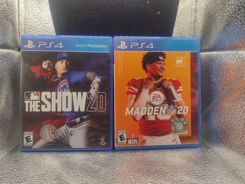 PS4 Bundle Madden 20 and MLB The Show 20 - 2 Games One Price | eBay