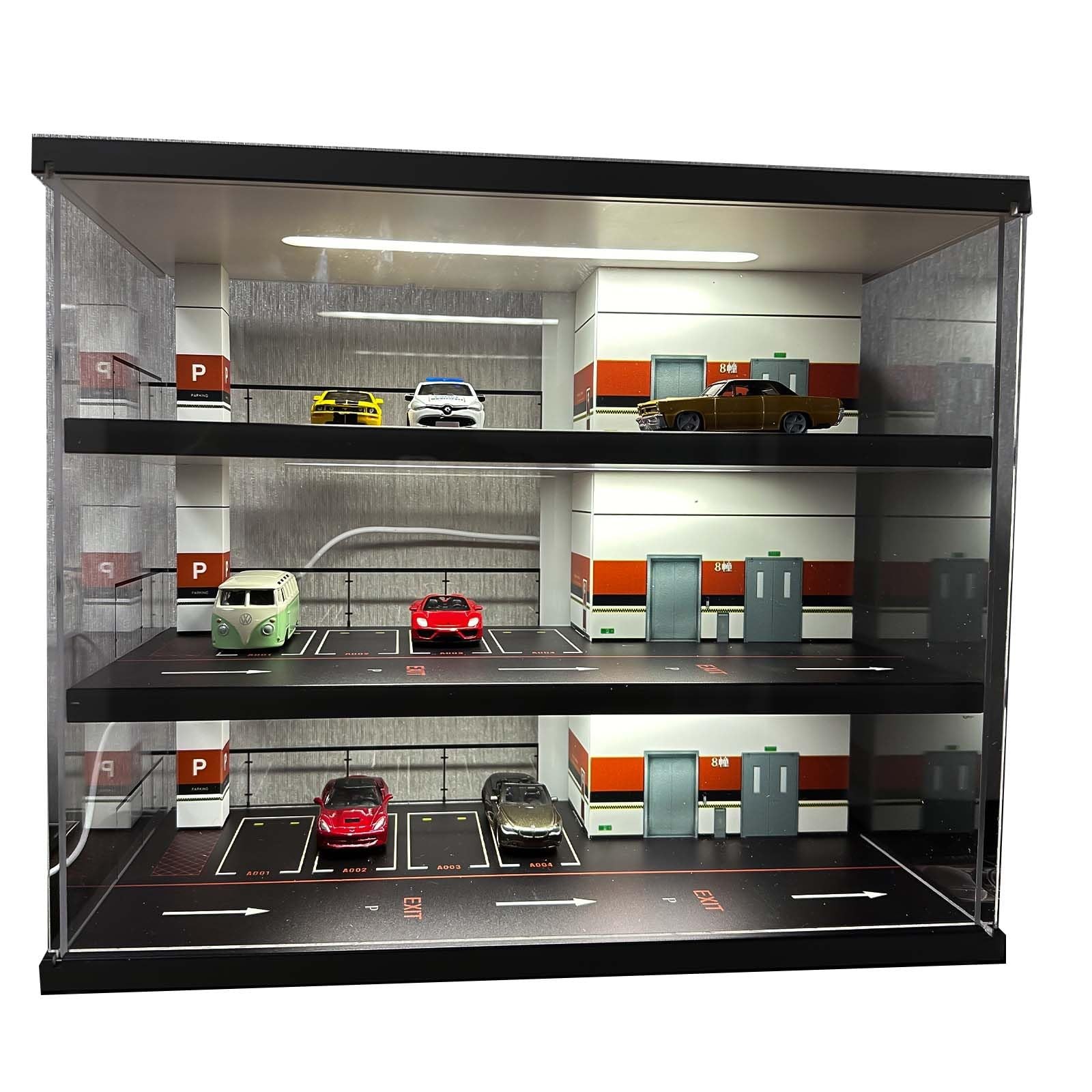 1/64 Die-Cast Car Display Case，Hot Diecast Wheels Display Case，Car ...