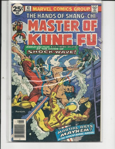master of kung fu, shang chi 7 comic bundle | eBay