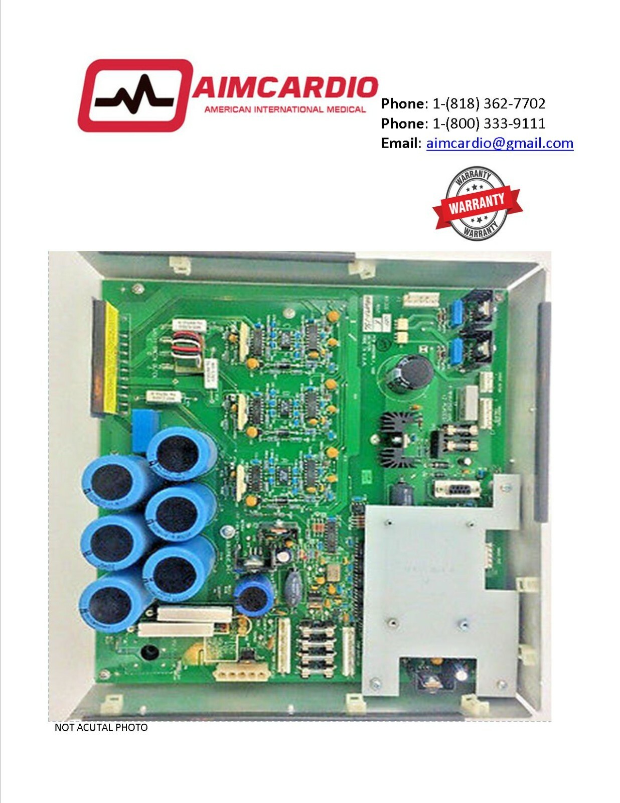 Quinton Tm55 Treadmill Board 032975-02 Cage ASSY Drive PCBA for sale ...