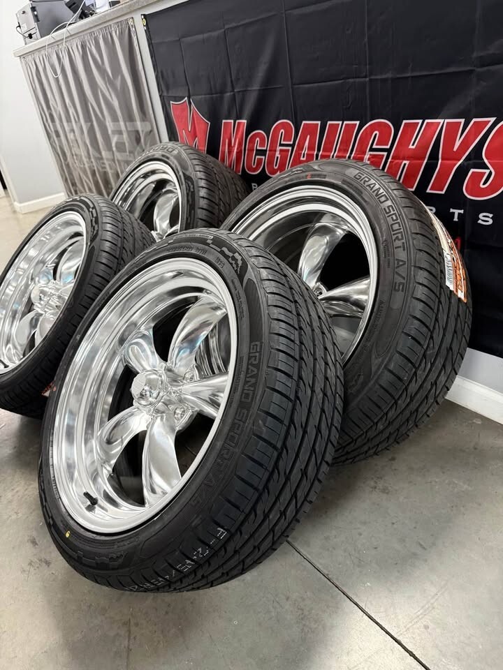 20x8 20x10 AMERICAN RACING VN515 TORQ THRUST WHEELS TIRES DODGE FORD ...