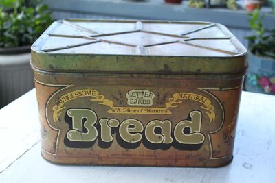 Better Brand Bread Vintage Bread Box | eBay