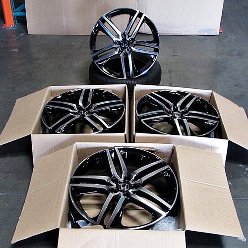 SET of 4 18x8 Wheels Fit Honda Accord EX LX Sport Coupe Sedan Civic ...