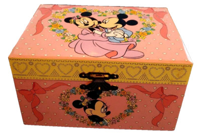 Vintage Kreisler Disney Mickey & Minnie Music Box "I Could Have Danced ...
