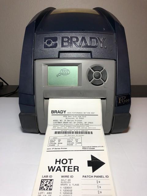 Brady Ip300 Thermal Transfer Label Printer Bp-ip300 for sale online | eBay