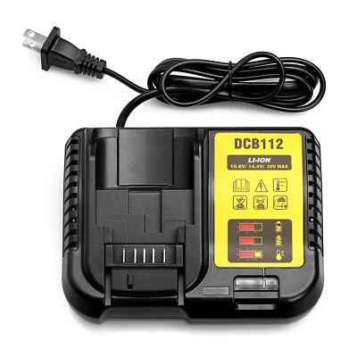 Battery Charger Replacement Fit for Dewalt 10.8-20V DCB107 DCB101 ...