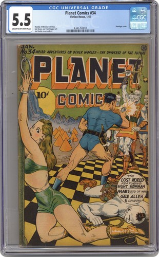 Planet Comics #34 CGC 5.5 1944 4341760011 | eBay