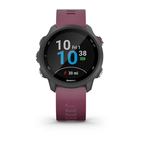 Garmin Forerunner 245 HRM GPS Sports Running Smart Watch - Berry | eBay