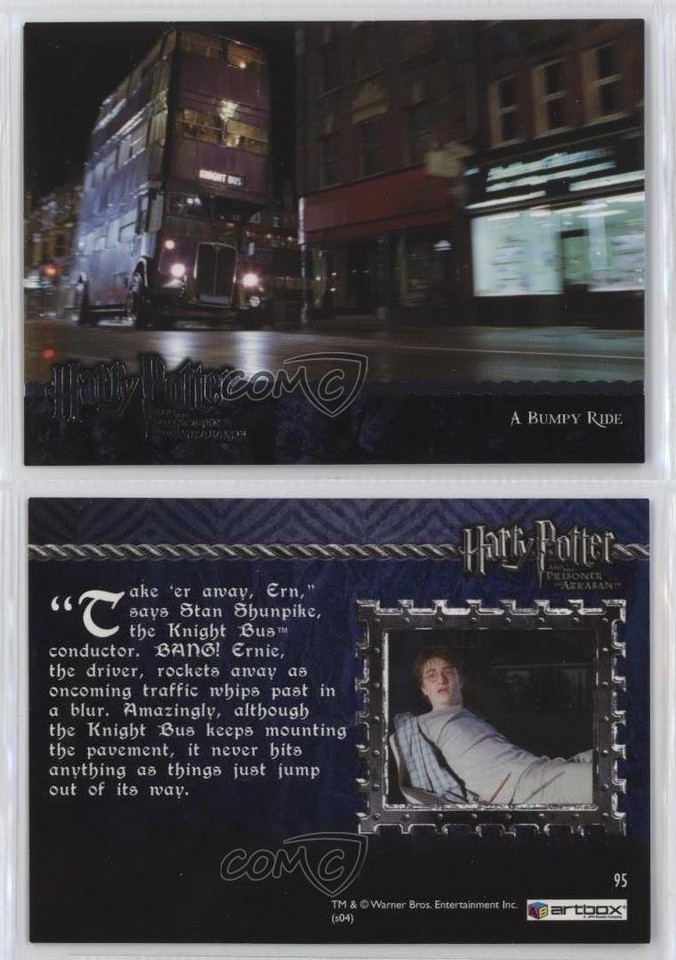 2004 Artbox Harry Potter and the Prisoner of Azkaban A Bumpy Ride #95 ...