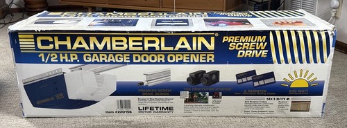 Vintage Chamberlain Premium Screw Drive 1/2 HP Garage Door Opener Model ...