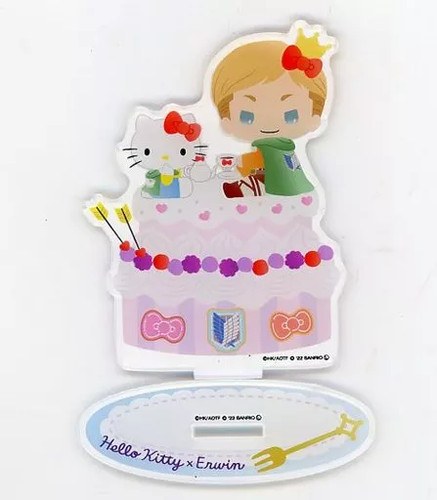 Attack on Titan Acrylic stand/acrylic panel Erwin Smith & Kitty ...