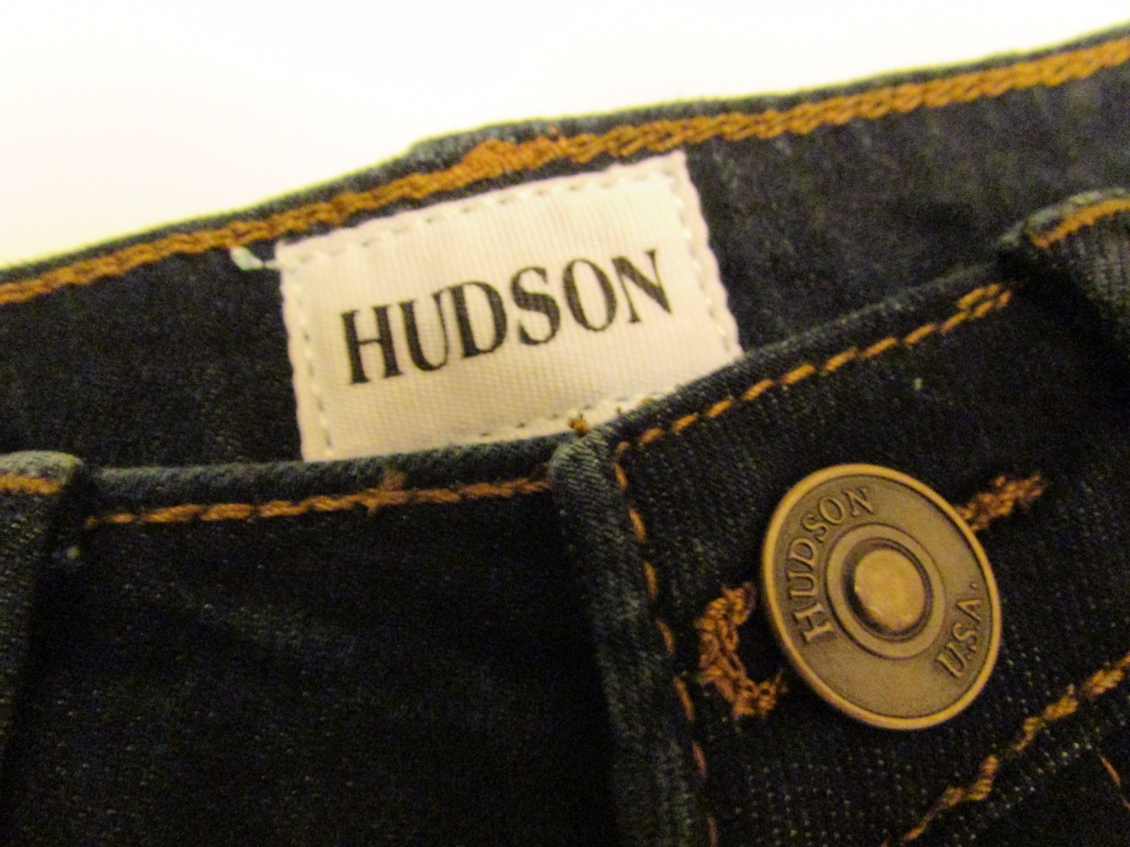 NWT.AUTHENTIC Girls Hudson Jeans Denim Skinny Shorts Size 6 | eBay