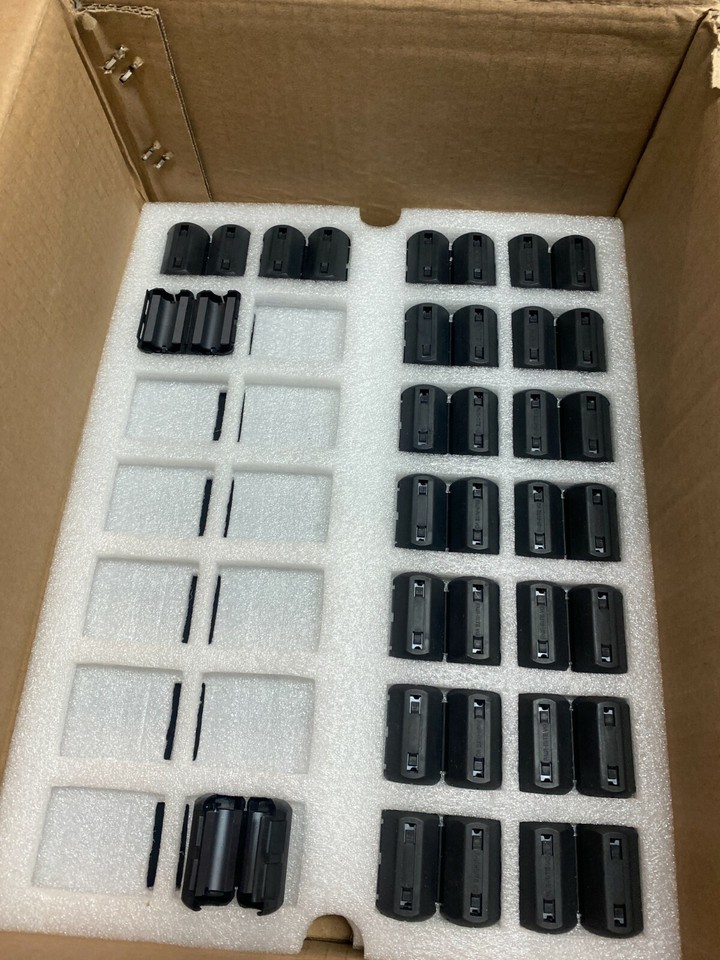 46Pc X 446167281 Ferrite Core, Split, 9.85Mm, 190 Ohm/100Mhz Fair Rite ...