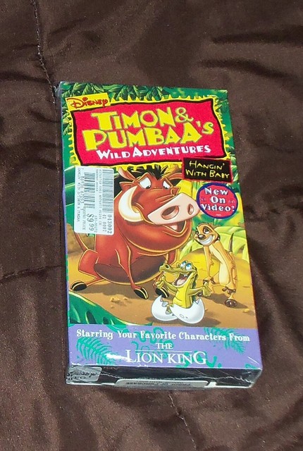 Timon and Pumbaas Wild Adventures - "Hangin With Baby" (VHS, 1996) for ...