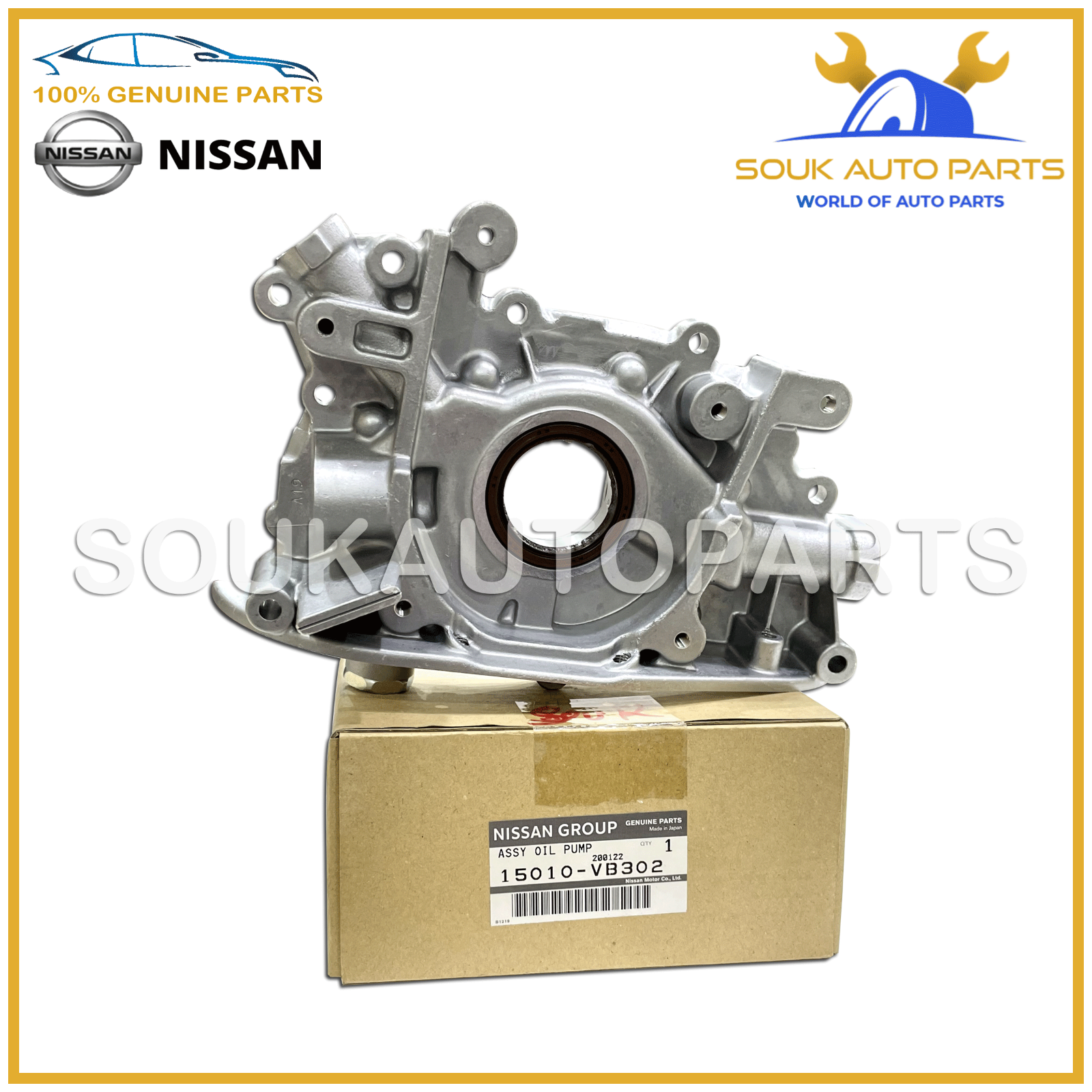15010-VB302 Genuine Nissan OIL PUMP RD28 RD28-T 15010VB302 OEM | eBay