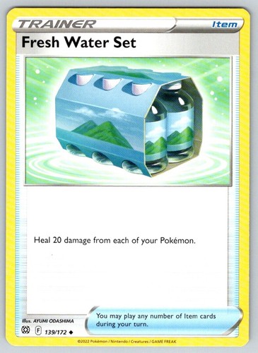 Fresh Water Set 139/172 Uncommon Brilliant Stars NM/M Pokemon TCG | eBay UK