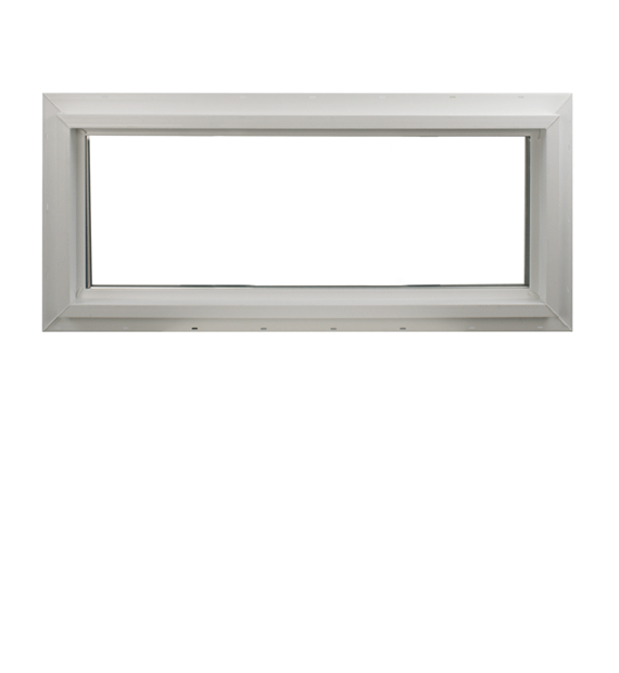 Double Pane Transom Window 36" x 16" Vinyl Windows Argon Gas DP50 Non ...
