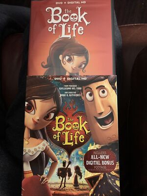 The Book Of Life DVD 2014 Widescreen Brand New With Slipcover Dvd#1 ...
