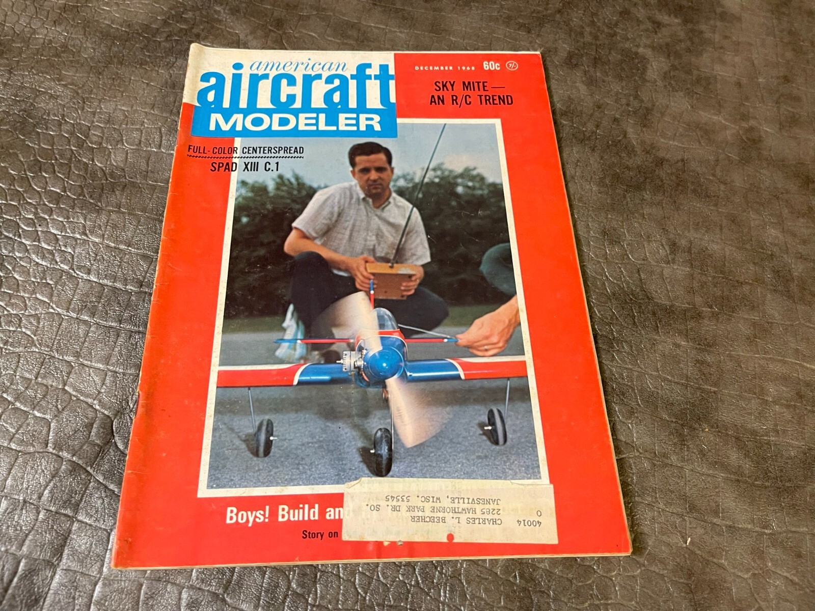 DECEMBER 1968 AMERICAN AIRCRAFT MODELER airplane model magazine | eBay