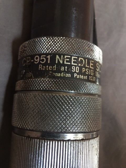 CHICAGO PNEUMATIC CP-951 NEEDLE SCALER 12-7X1/8 INCH NEEDLES | eBay
