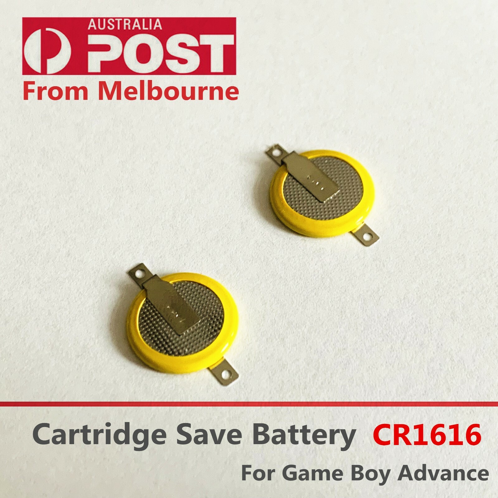 Game Cartridge Save Battery CR1616 For Gameboy Advance GBA game ...