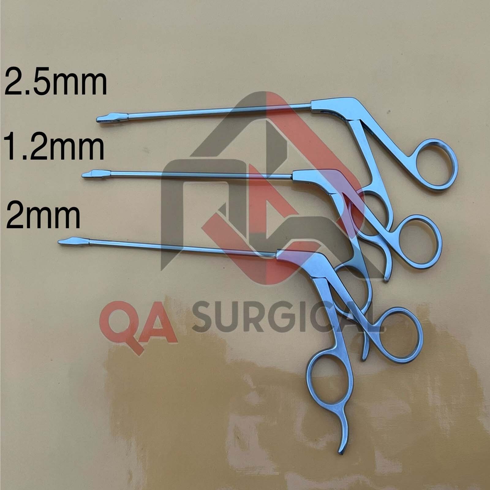 Arthroscopy Punch Forceps Set of 3 Pcs Straight Tip German Quality ...