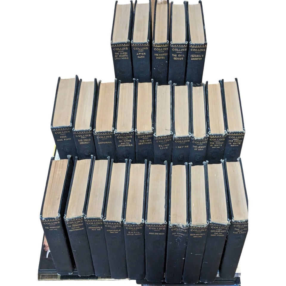 The Works Of Wilkie Collins PF Collier & Son NY Circa 1900 Hardback ...