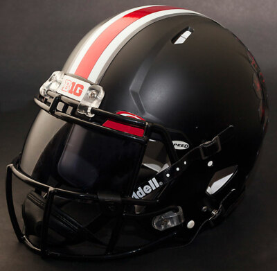 OHIO STATE BUCKEYES NCAA Authentic GAMEDAY Football Helmet w/ OAKLEY ...