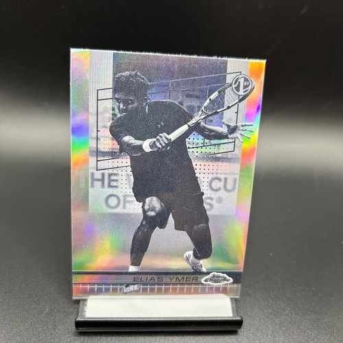 2024 Topps Chrome Tennis Negative Refractor #185 Elias Ymer | eBay
