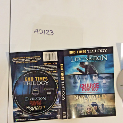 End Times Trilogy DVD Divination / Charge Over You....No Case No ...