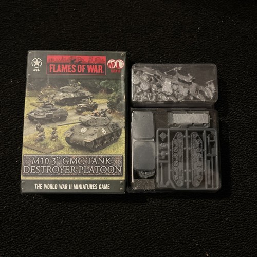 Battlefront UBX14 15mm M10 Wolverine 3" GMC Tank Destroyer Platoon Box ...