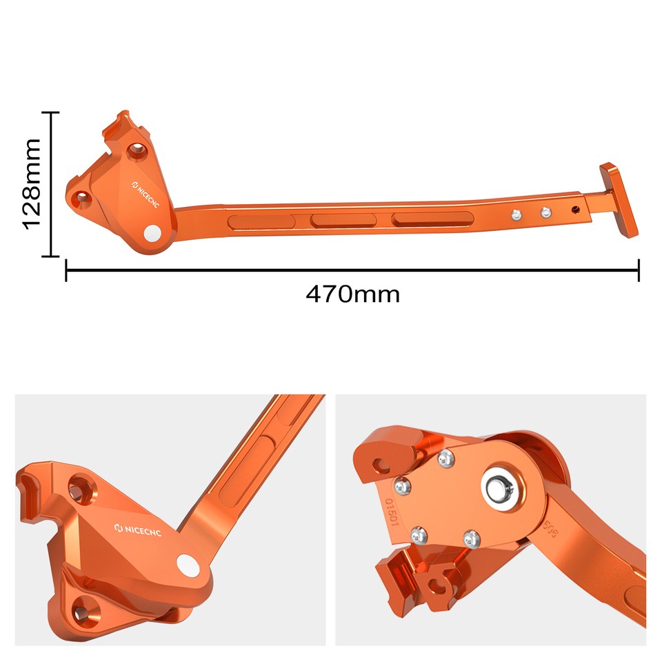 NICECNC Kickstand Side Stand For KTM 125 150 SX 250 350 450 SXF 2016 ...