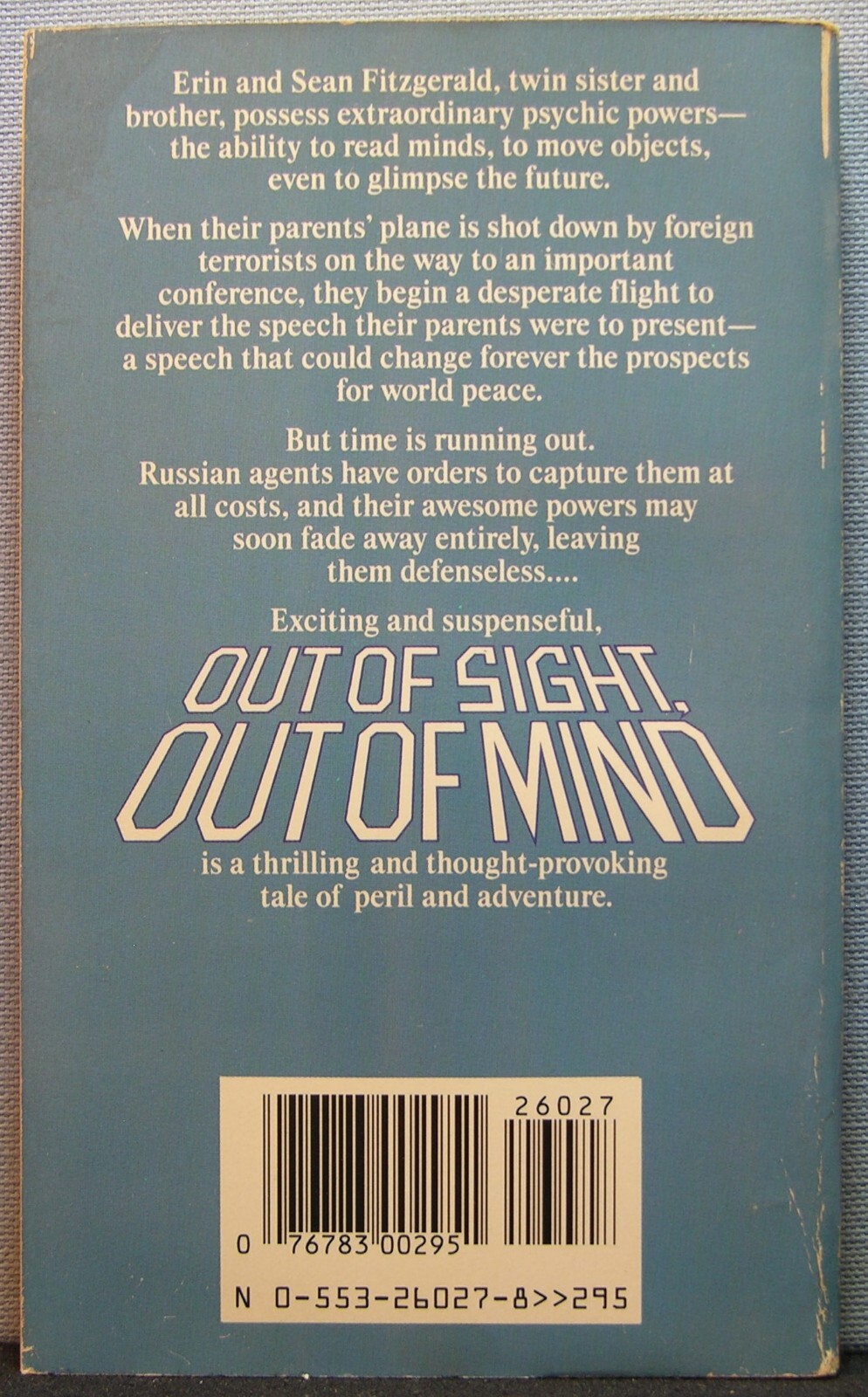 Out of Sight, Out of Mind by Chester Aaron (Trade Paperback) for sale ...