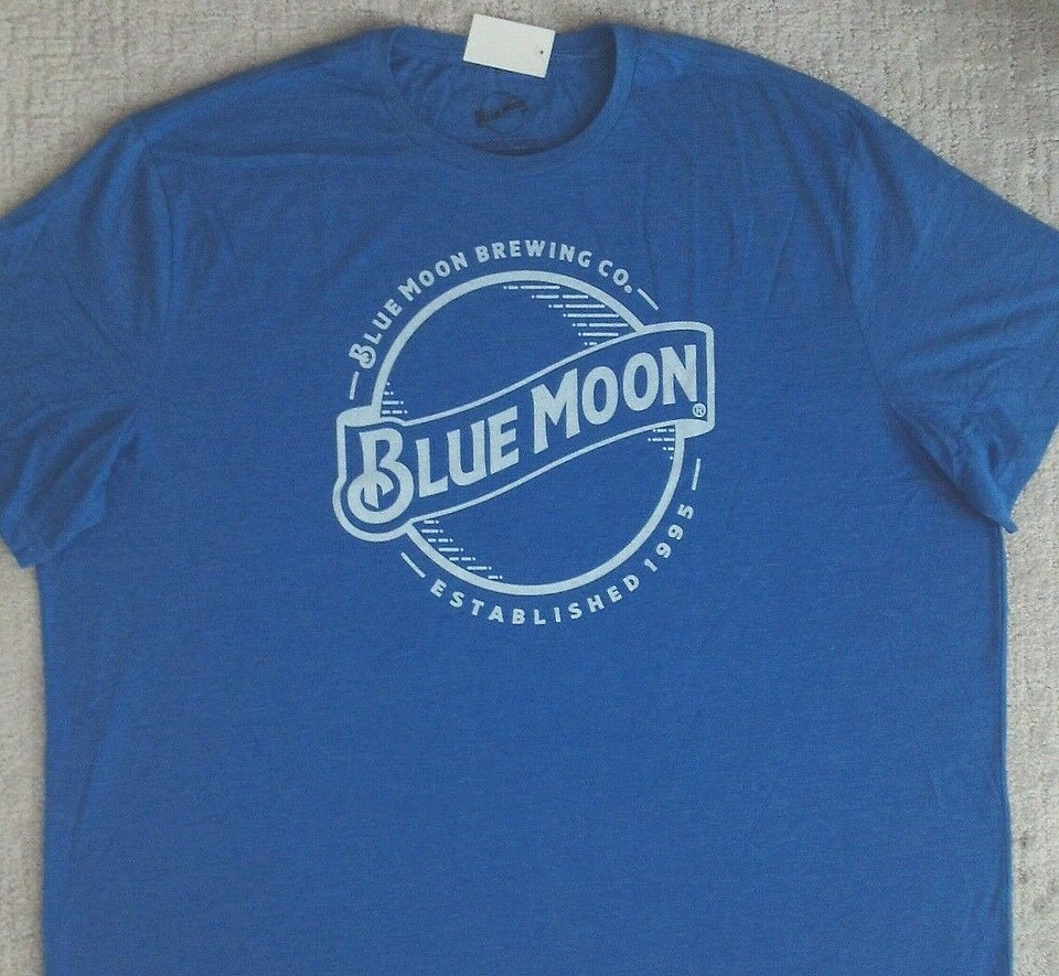 Blue Moon Brewing T Shirt _ Measures as Size 3XL, labeled as 2XLT | eBay