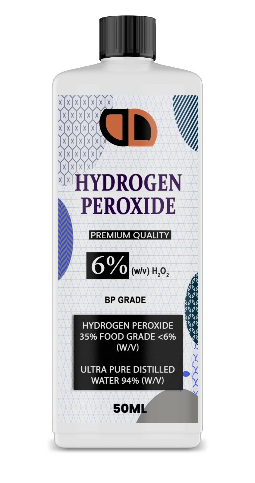 HYDROGEN PEROXIDE 6% Premium Quality VARIOUS SIZES SAME DAY DISPATCH UK ...