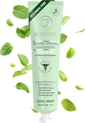 Premium Hydroxyapatite Toothpaste – 15% Micro-Hydroxyapatite | Fluoride ...