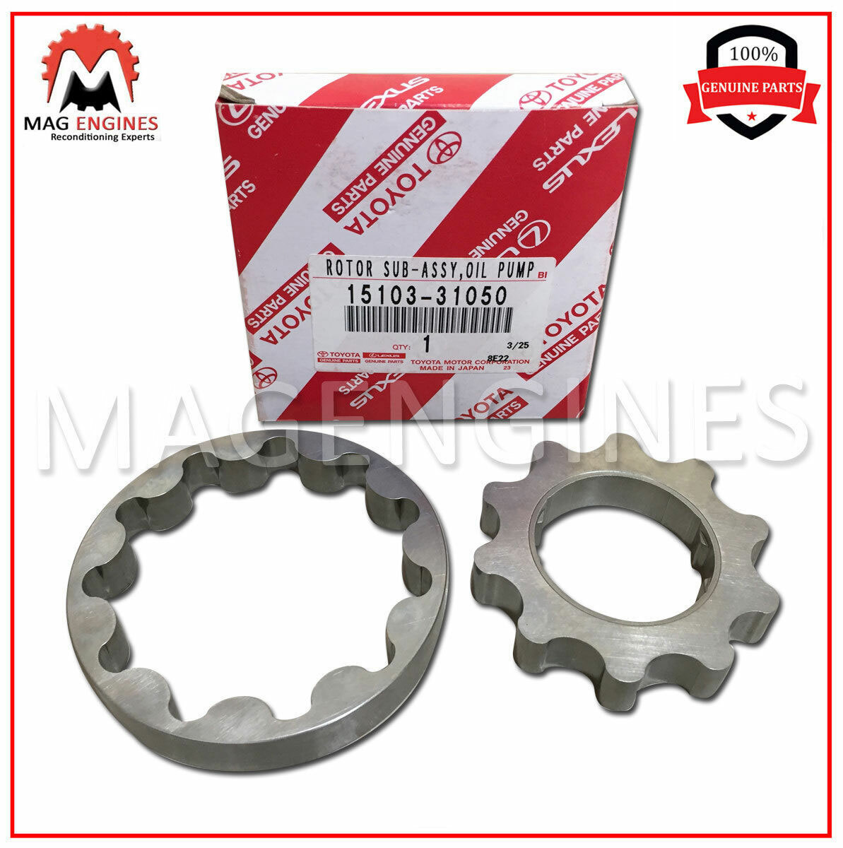 15103-31050 GENUINE OEM OIL PUMP ROTOR SET 1510331050 | eBay