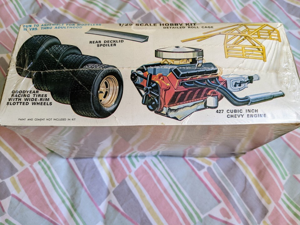 *RARE! "FACTORY-SEALD" VINTAGE AMT "BENNY PARSONS CHEVY LAGUNA" MODEL ...