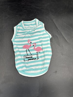 Parisian Pet Flamingos Dog Cat Clothes Tee Shirts Dog T-Shirt, | eBay