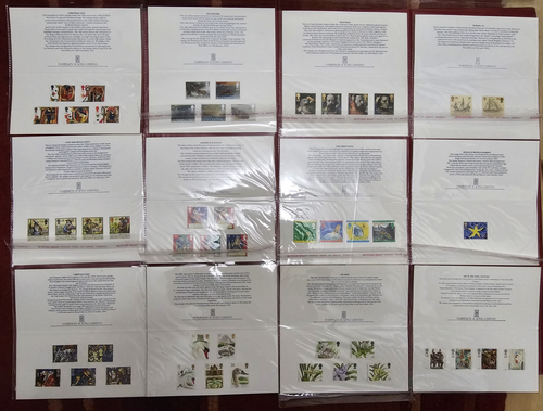 Harrison Presentation Card - Qty 158 - Decimal Collection 1971-1997 ...